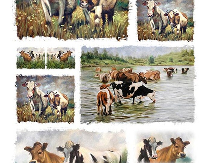 Mini Cow Scenes| Paper Design - A4 Paper - Decoupage Paper for DIY ...