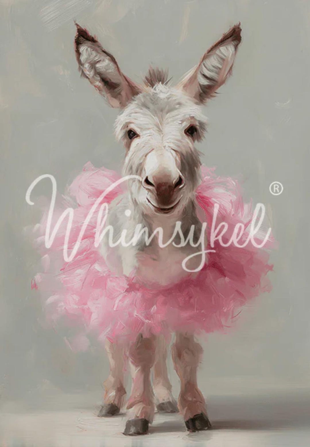 Donkey Dance | Whimsykel Designs | 21" X 29" | 18 Lb Tissue - Etsy