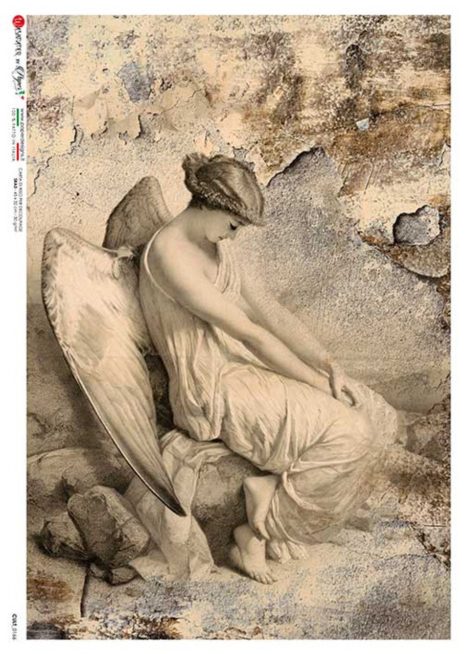 Celestial Angel | Decoupage Queen - A4 Paper | Decoupage Paper for DIY ...