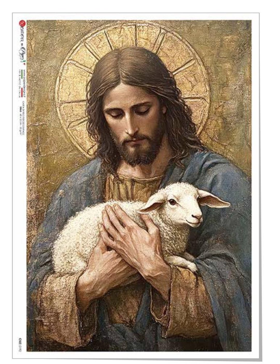 Feed My Lambs |paper Designs - #192|A4 Paper - Decoupage Paper for DIY ...