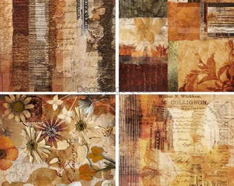 Hand Painted Cardinal Decoupage Queen A4 Paper |decoupage Paper for DIY ...