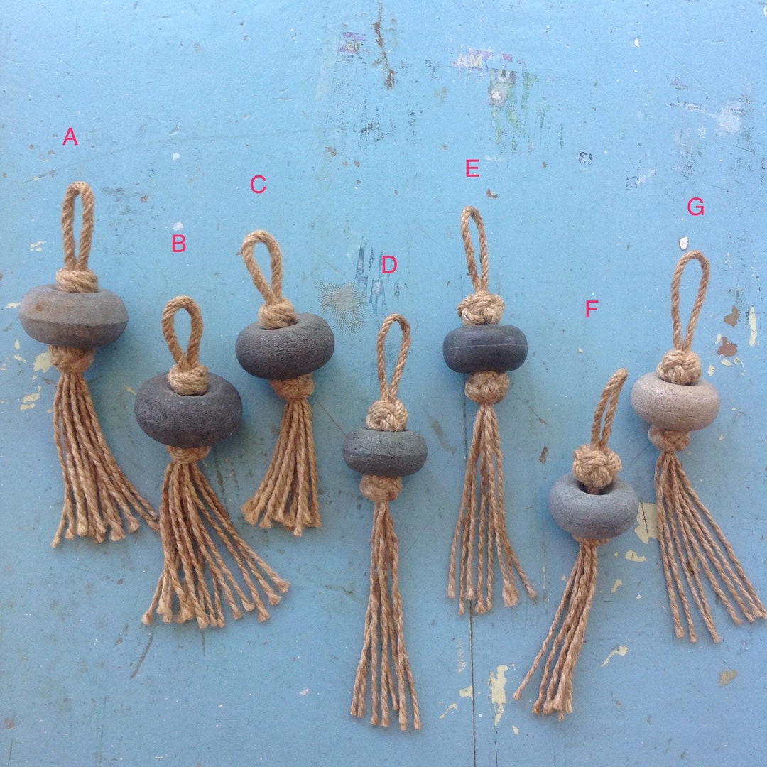 Decorative Pendant Made From Beach Debris / Fishing Net Floats ...