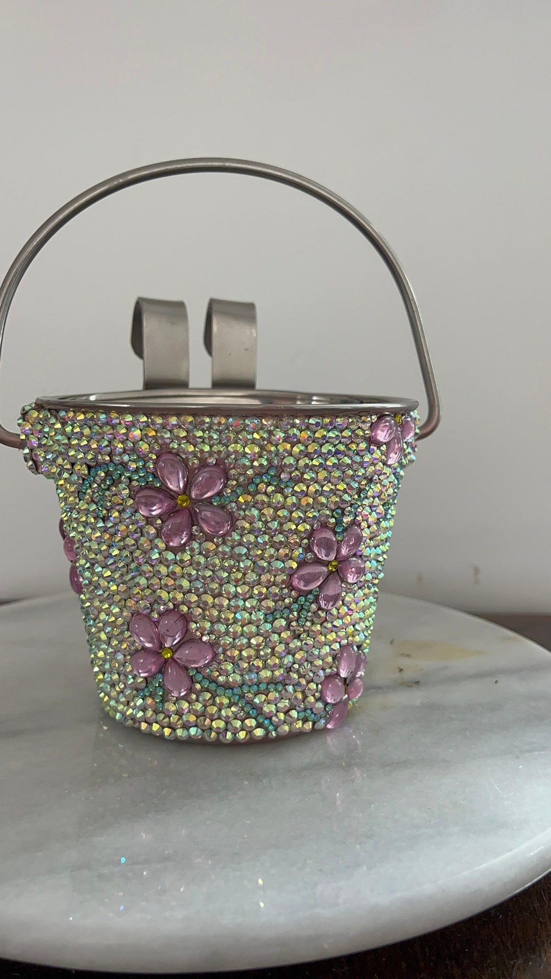 Rhinestone 1quart Bucket - Etsy
