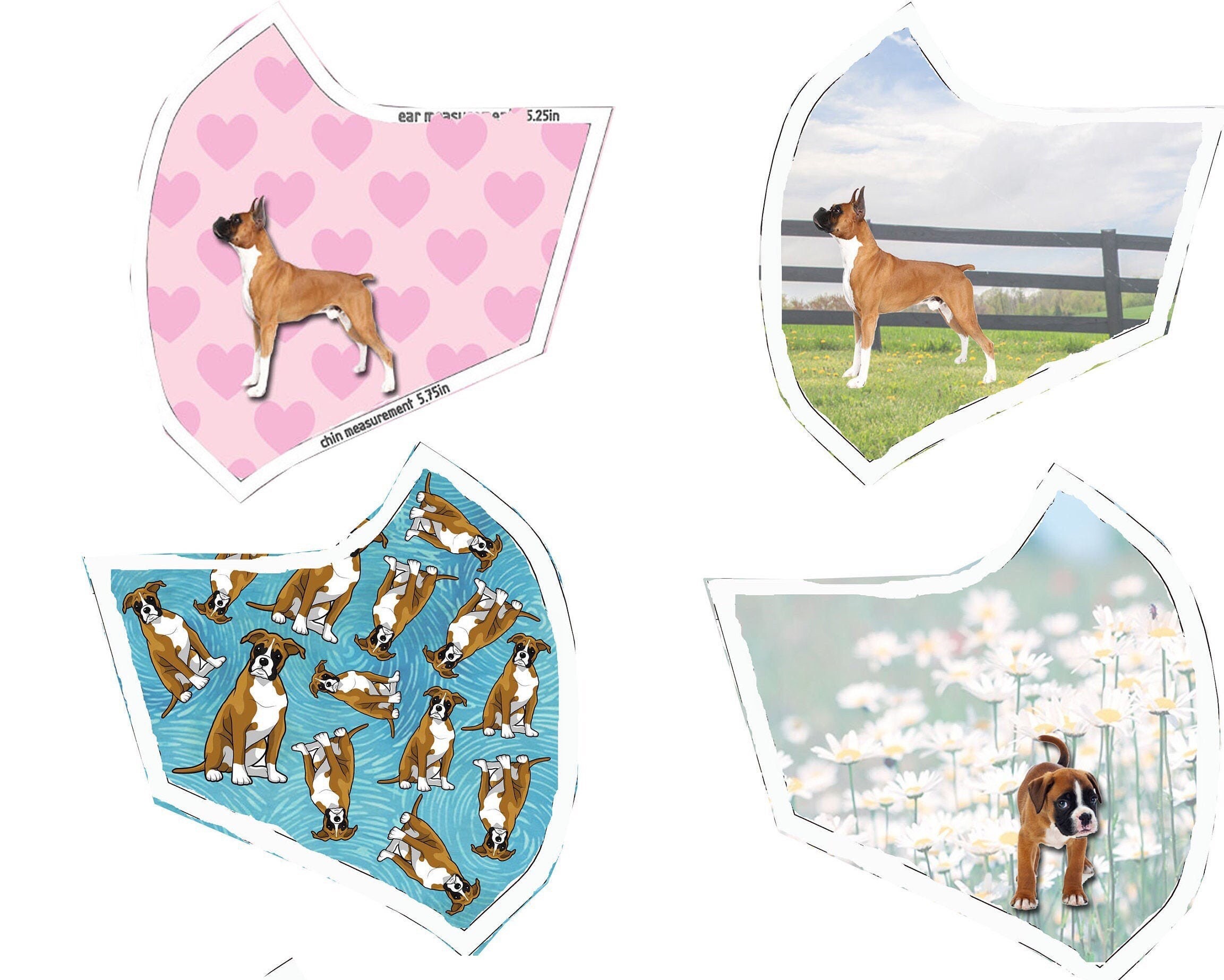Boxer Various Face Masks - Etsy