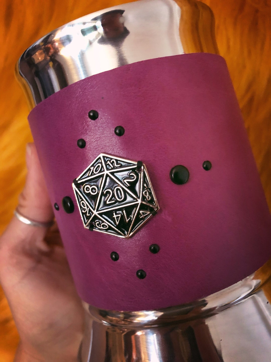 Dungeon Master Dice, Dungeons and Dragons Game, Leather Wrap Medieval ...