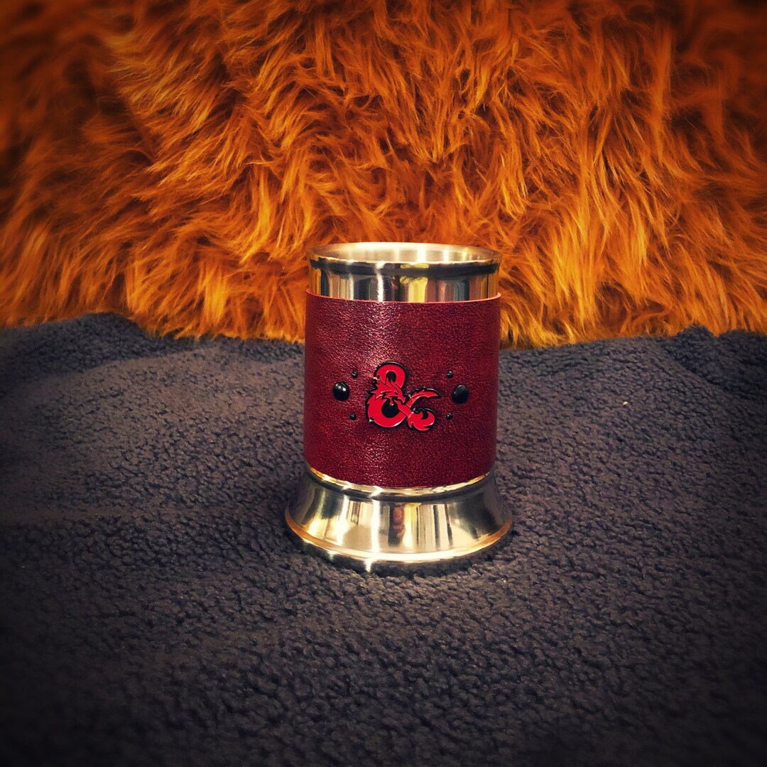 Red Leather, Dungeons and Dragons, Medieval Tankard, Insulated ...