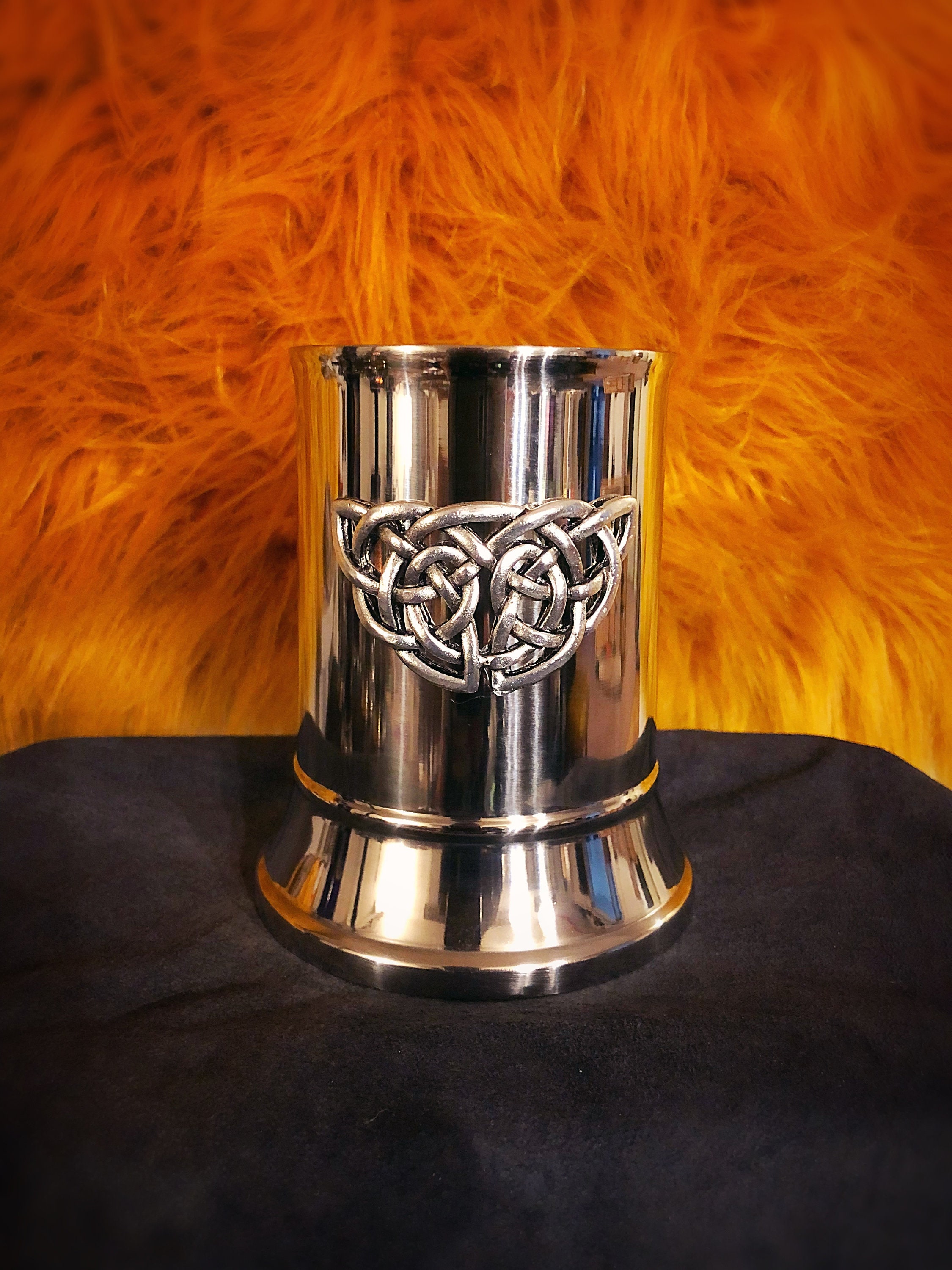 Celtic Medieval Tankard, Insulated Stainless Steel, 16 Oz - Etsy