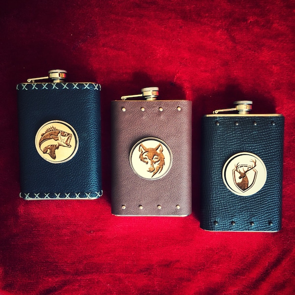 Hunting Flask - Etsy