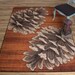 Buffalo Rug, Buffalo Area Rug, Faux Buffalo Rug, Native American Style ...