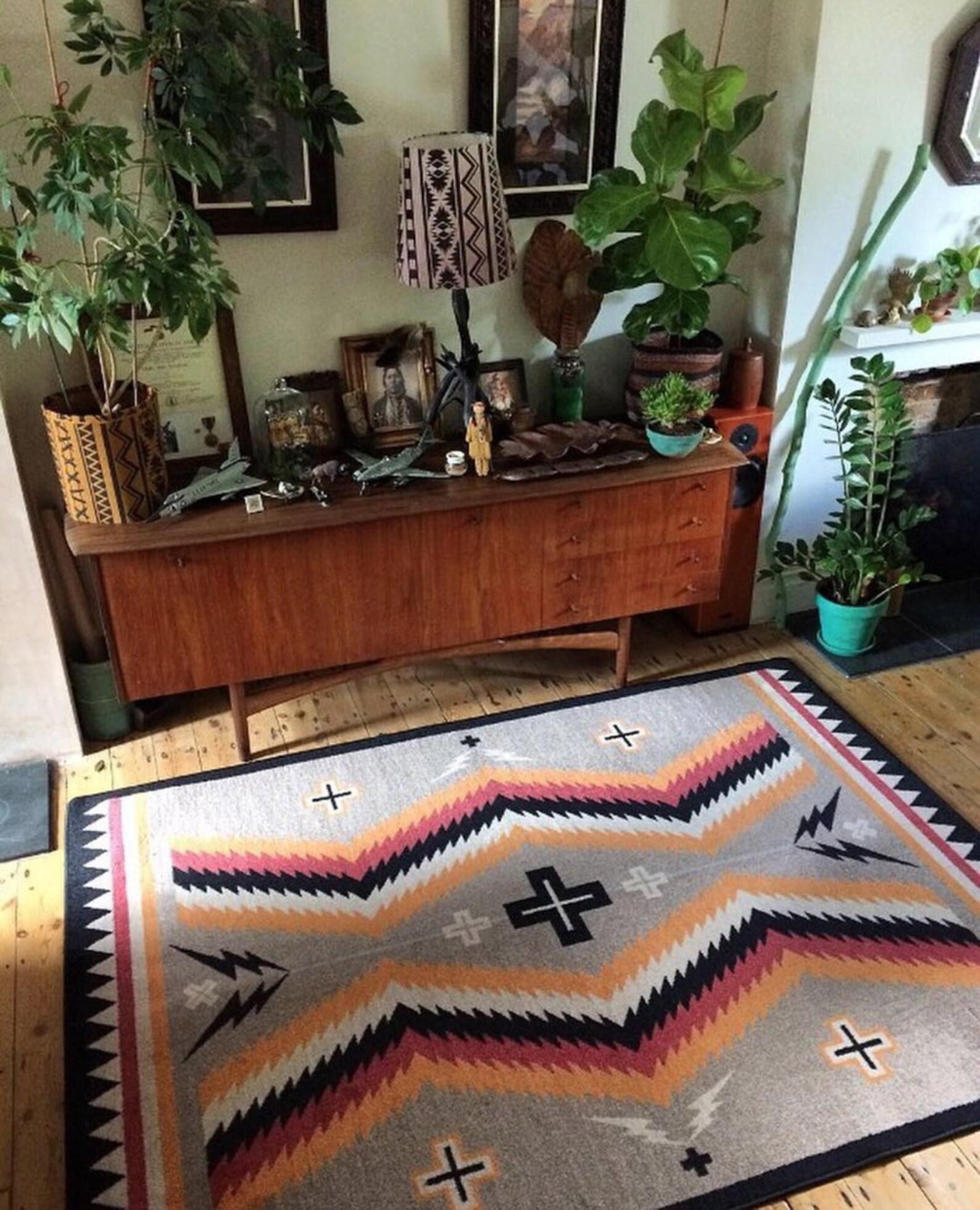 Native American Style Rug Native American Style Area Rug - Etsy