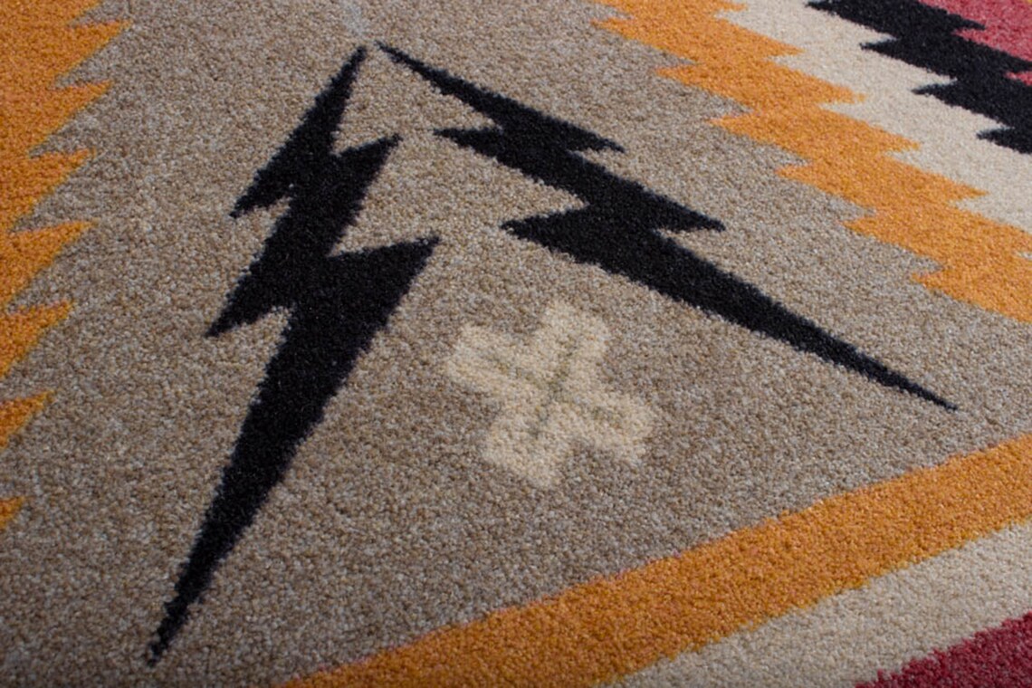 Native American Style Rug Native American Style Area Rug - Etsy