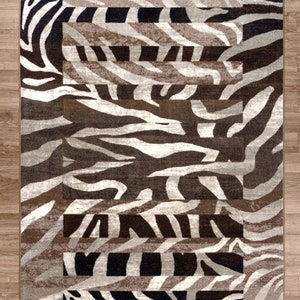 Zebra Rug, Zebra Area Rug, Zebra Print Rug, Zebra Print Area Rug ...