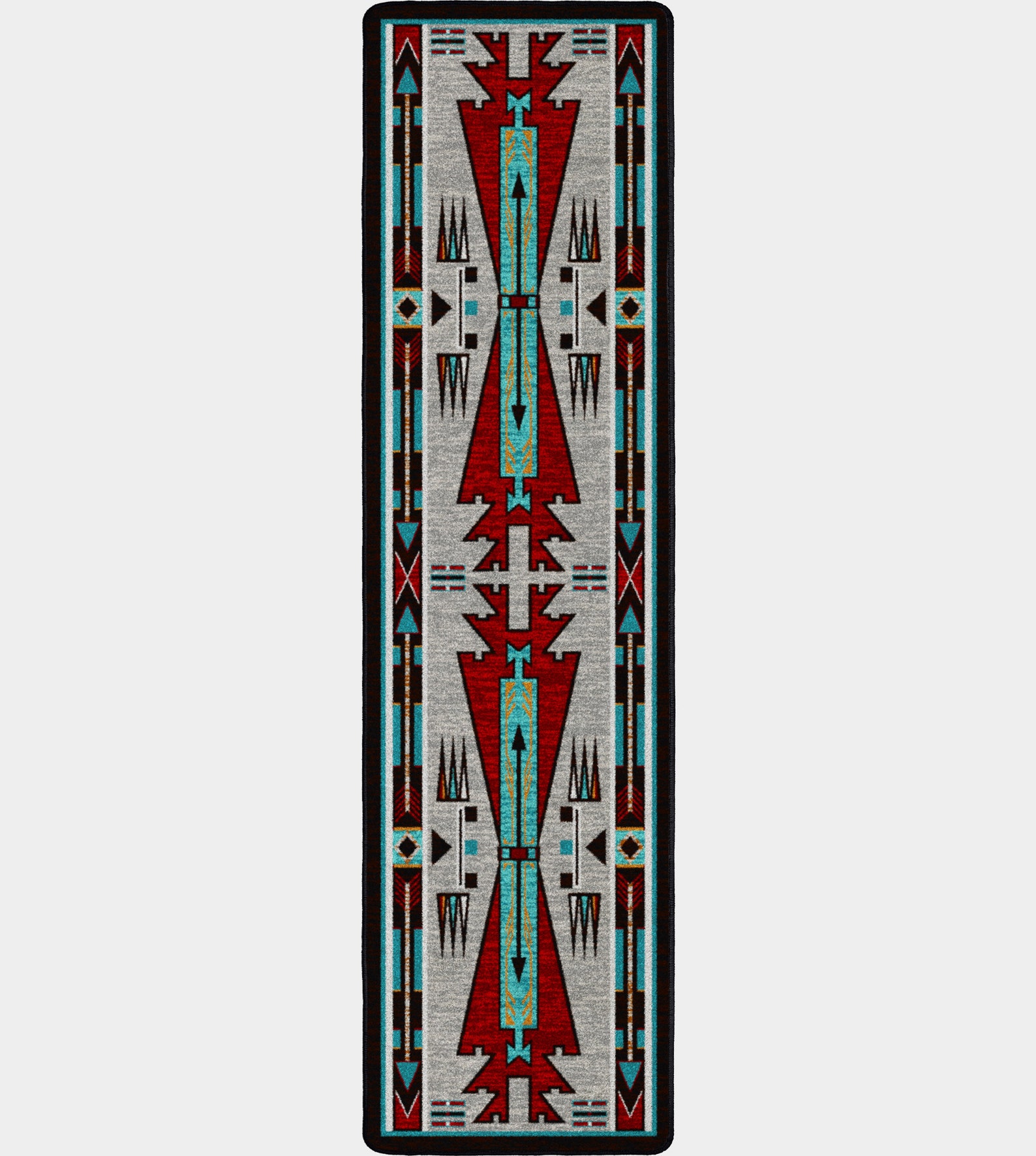 Gray Southwestern Rug Gray Southwest Rug Gray Southwestern - Etsy