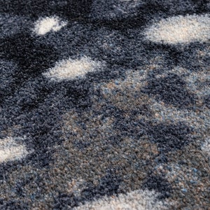 Blue Axis Deer Rug, Axis Deer Rug, Blue Deer Rug, Blue Deer Area Rug ...