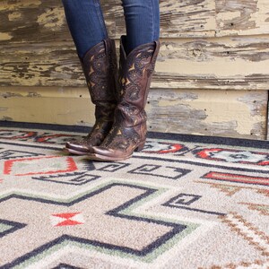 Aztec Rug Aztec Area Rug Aztec Decor Tribal Rug Tribal - Etsy