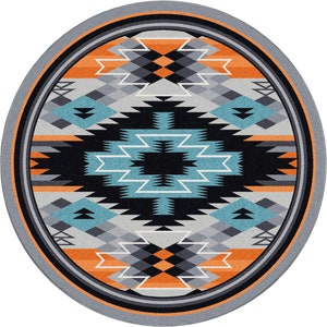 Aztec Rug, Aztec Area Rug, Native American Style Rug, Native American ...