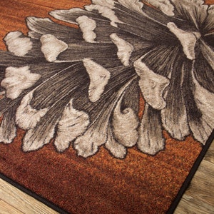 Pine Cone Rug Pinecone Rug Pine Cones Rug Pinecones Rug Pine Cone Area ...