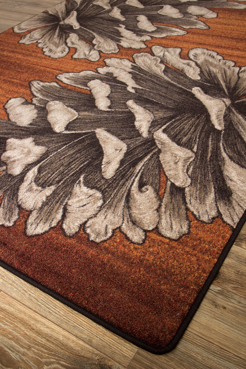 Pine Cone Rug Pinecone Rug Pine Cones Rug Pinecones Rug | Etsy