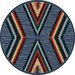 Blue Southwestern Rug Southwest Rug Southwestern Rug Native American ...