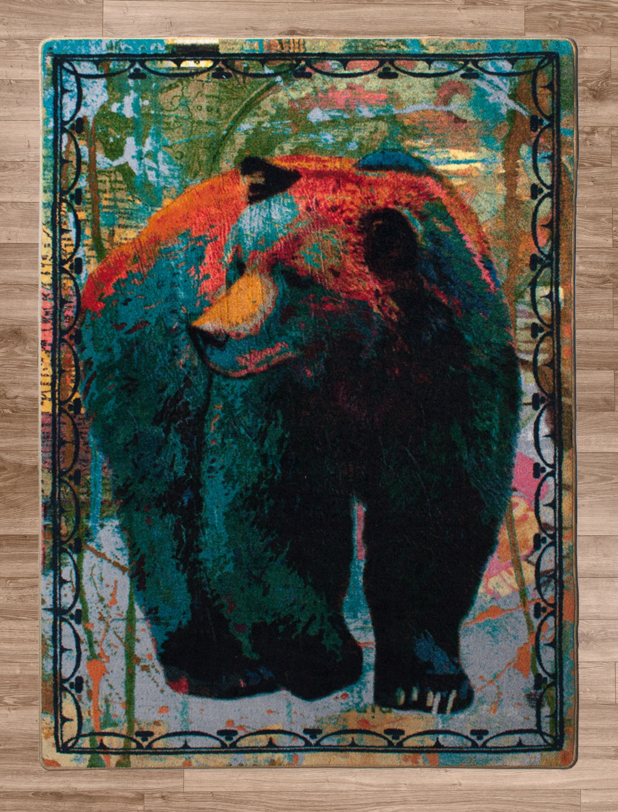 Brown Bear Rug Bear Rug Bear Rugs Bear Area Rug Grizzly - Etsy