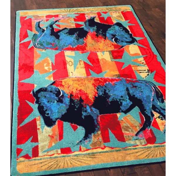 Buffalo Skin Rug - Etsy