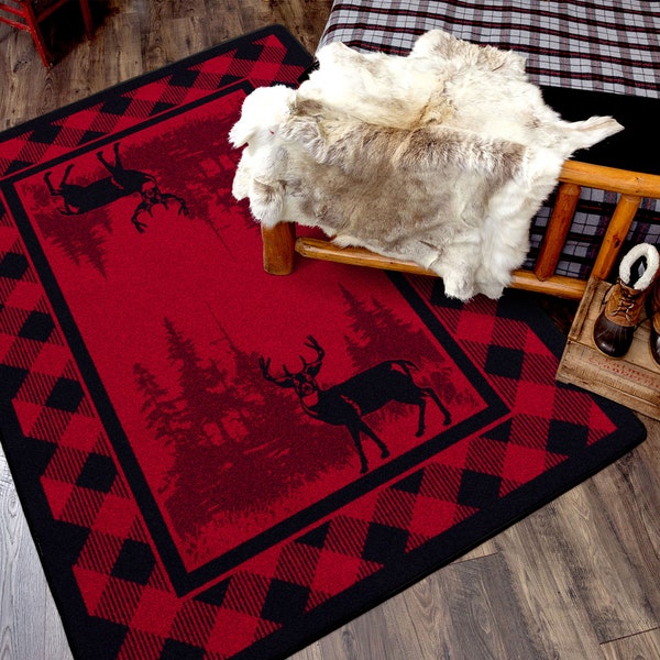 Whitetail Deer Rug - Etsy