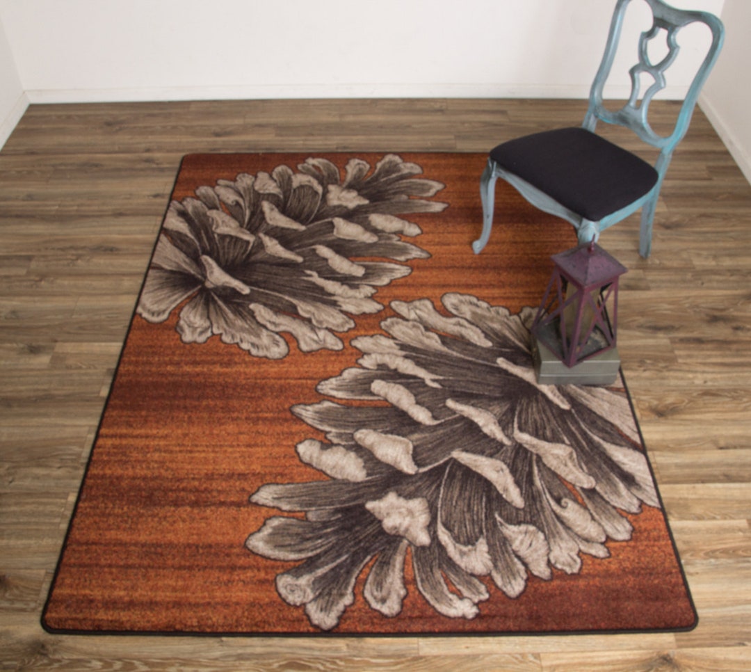 Pine Cone Rug Pinecone Rug Pine Cones Rug Pinecones Rug Pine Cone Area ...