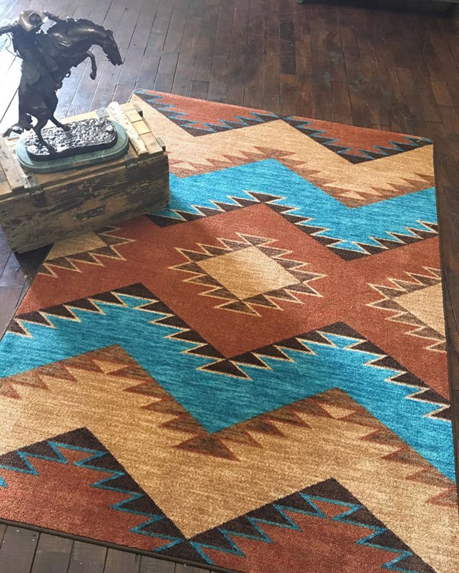 Native American Inspired Rug Native American Style Area Rug | Etsy Canada