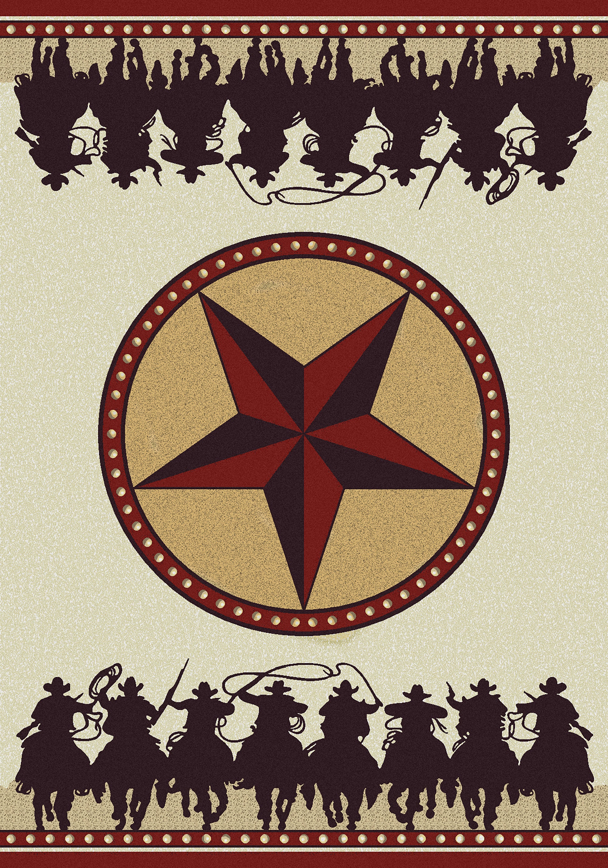 Cowboy Rug Cowboy Area Rug Western Rug Western Area Rug - Etsy