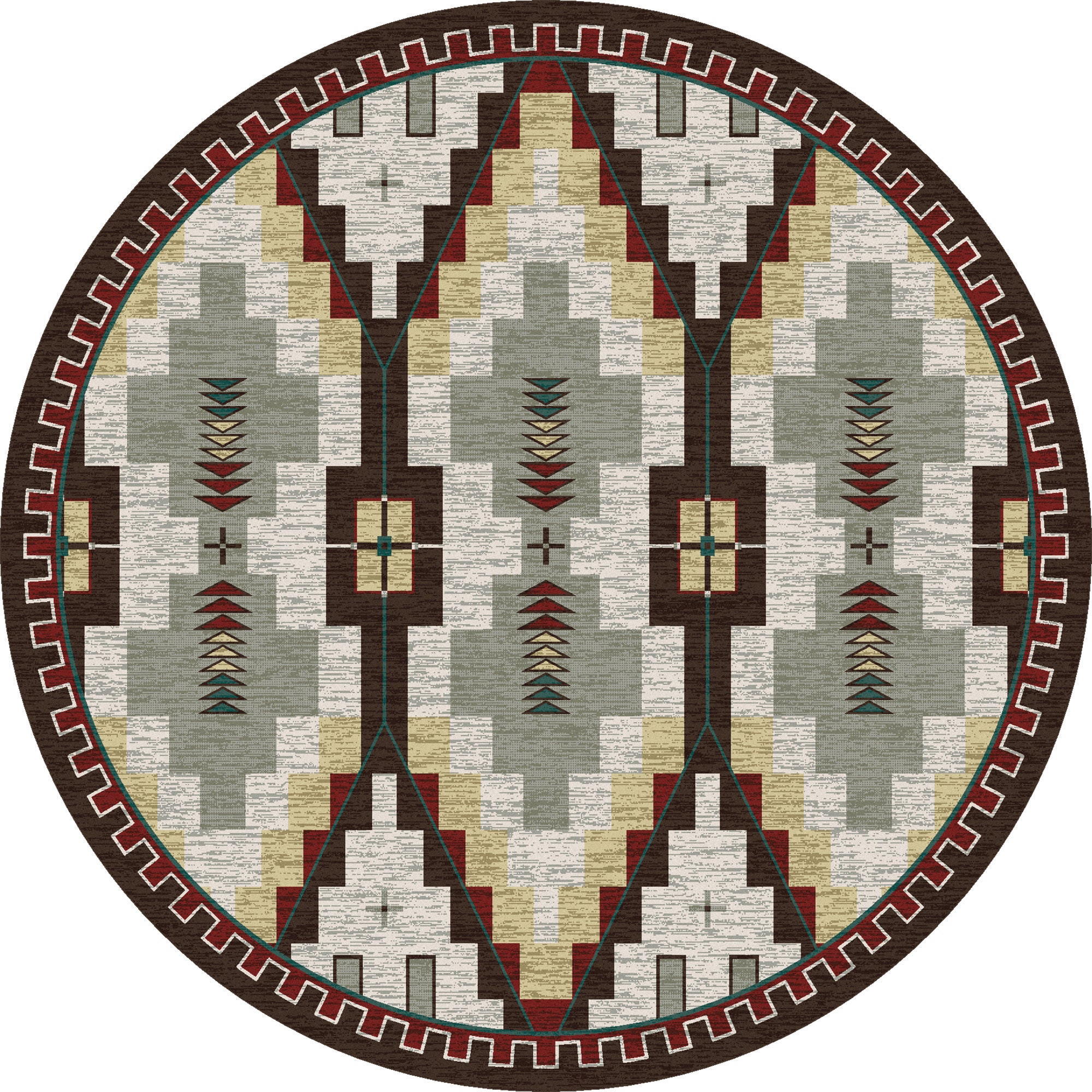 Aztec Rug Aztec Area Rug Native American Style Rug Native | Etsy