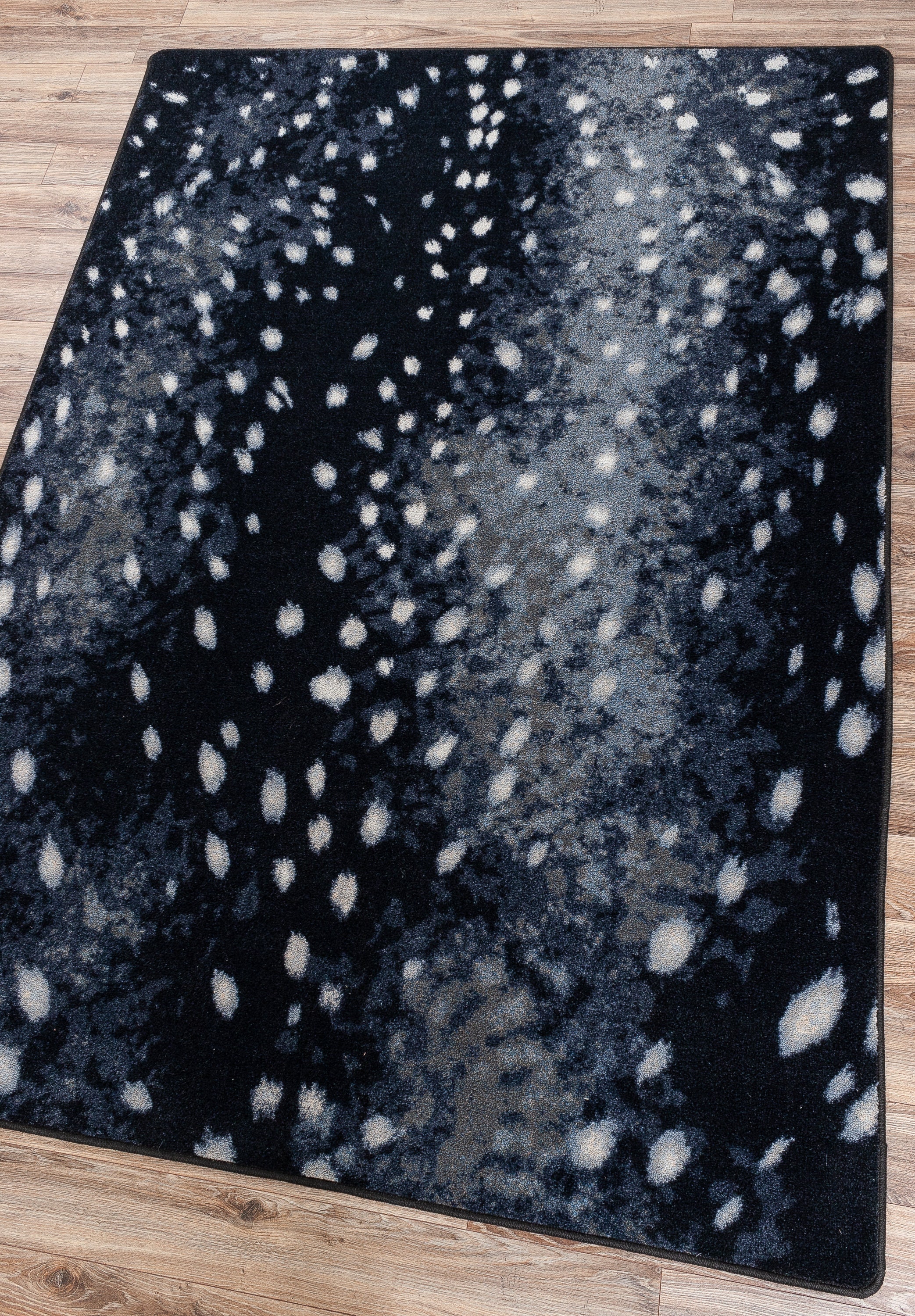 Blue Axis Deer Rug Axis Deer Rug Blue Deer Rug Blue Deer - Etsy