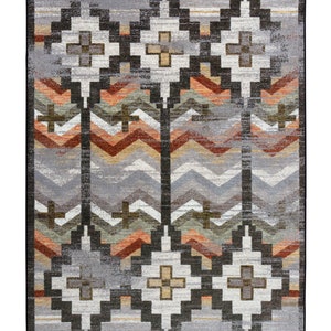 Bright Southwest Rug, Southwest Area Rug, Bright Area Rug, Aztec Rug ...