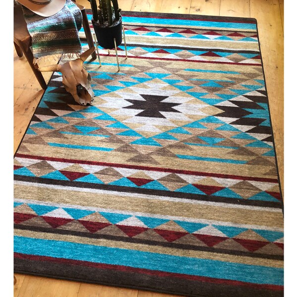 Aztec Rug - Etsy
