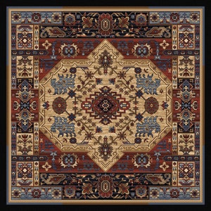 Rustic Rug, Rustic Area Rug, Rustic Decor, Rustic Home Decor, Rustic ...