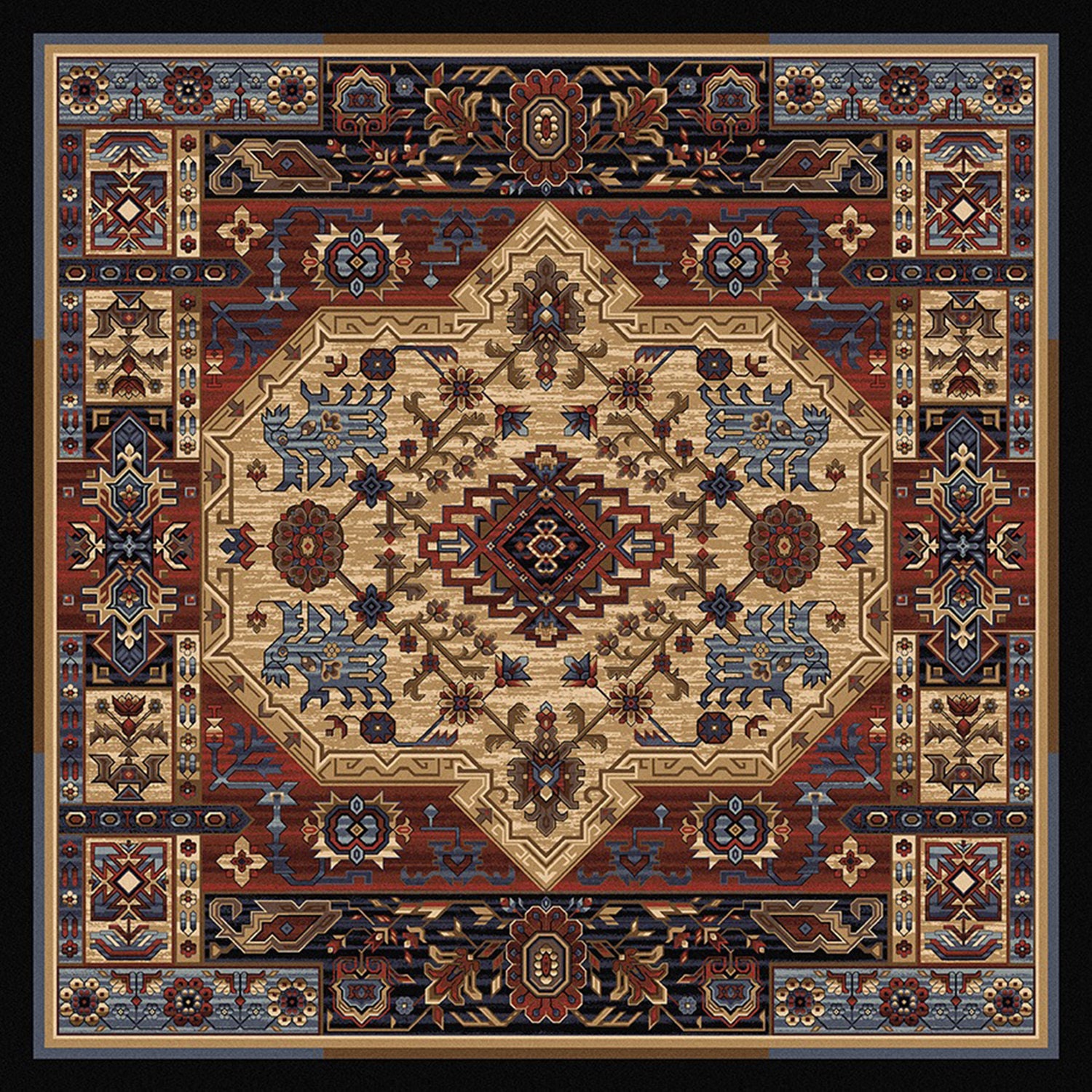 Rustic Rug Rustic Area Rug Rustic Decor Rustic Home Decor | Etsy