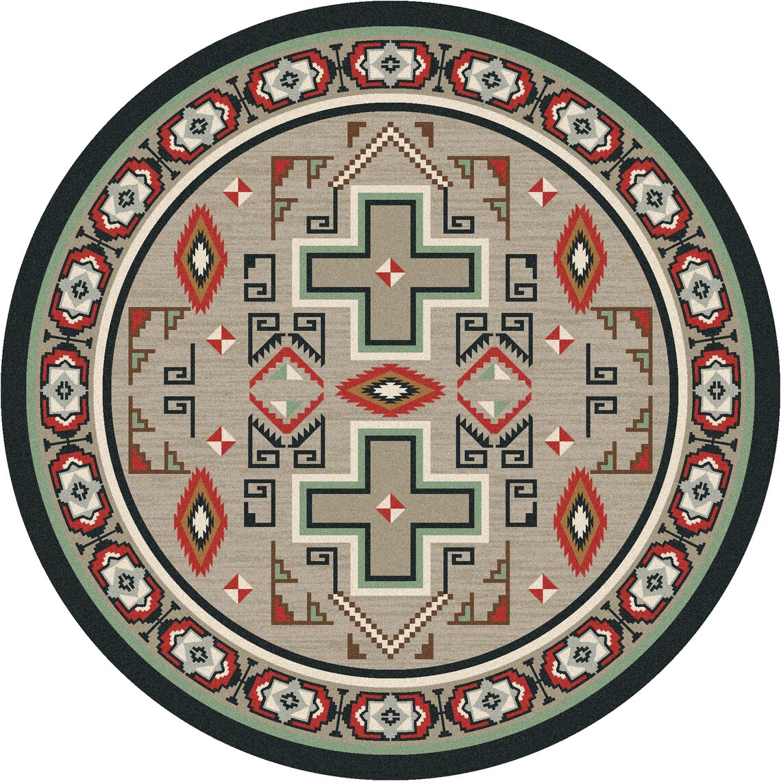 Aztec Rug Aztec Area Rug Aztec Decor Tribal Rug Tribal | Etsy