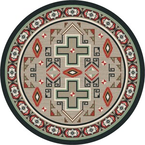 Aztec Rug Aztec Area Rug Aztec Decor Tribal Rug Tribal - Etsy