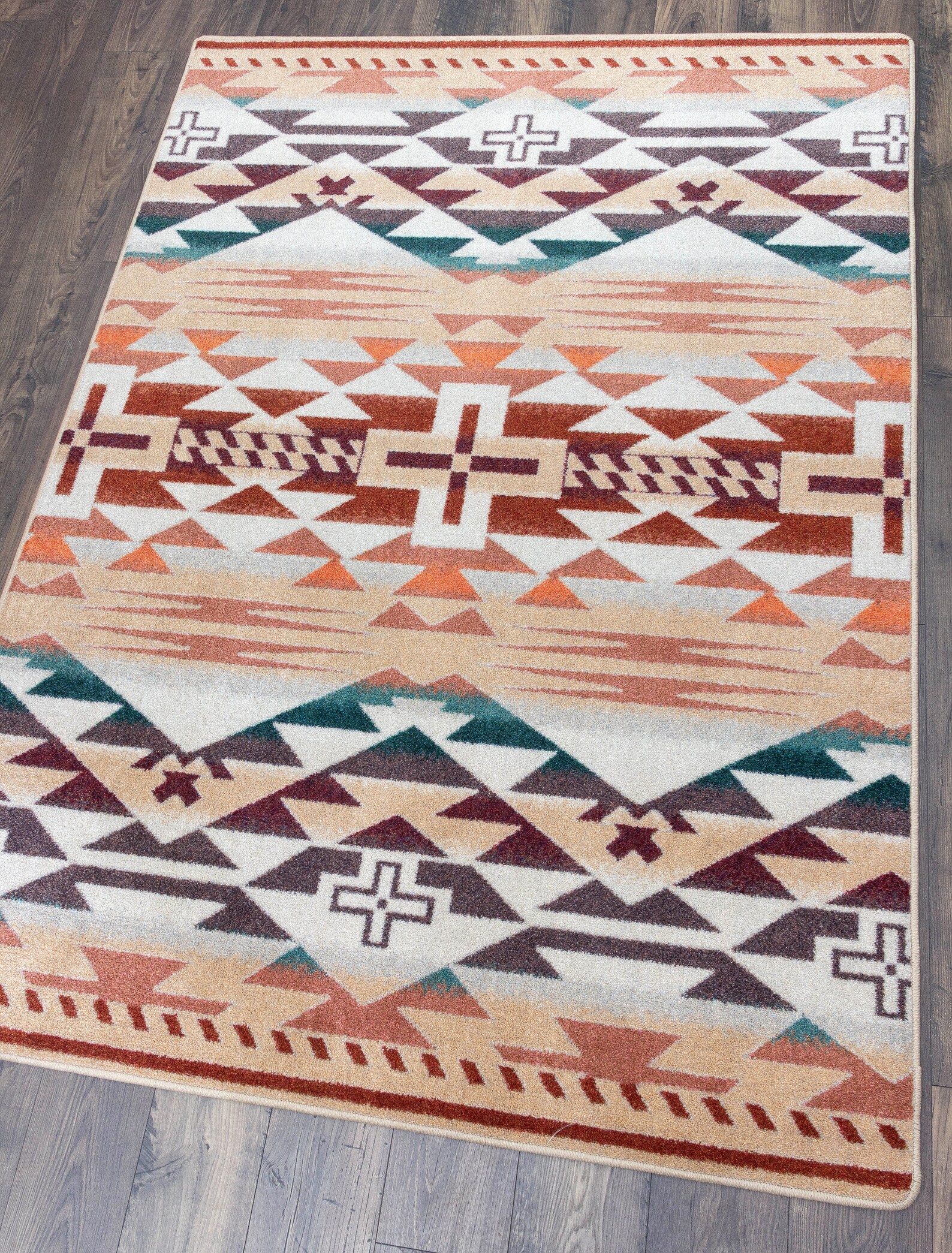 Bright Native American Style Rug Bright Native American Style - Etsy