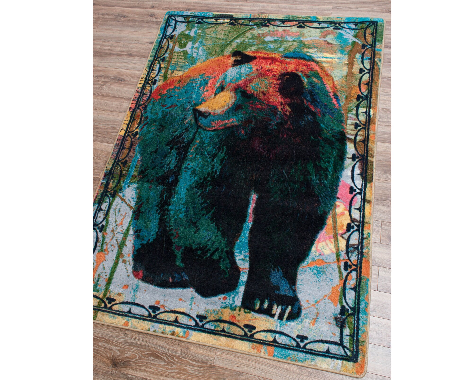 Brown Bear Rug Bear Rug Bear Rugs Bear Area Rug Grizzly - Etsy