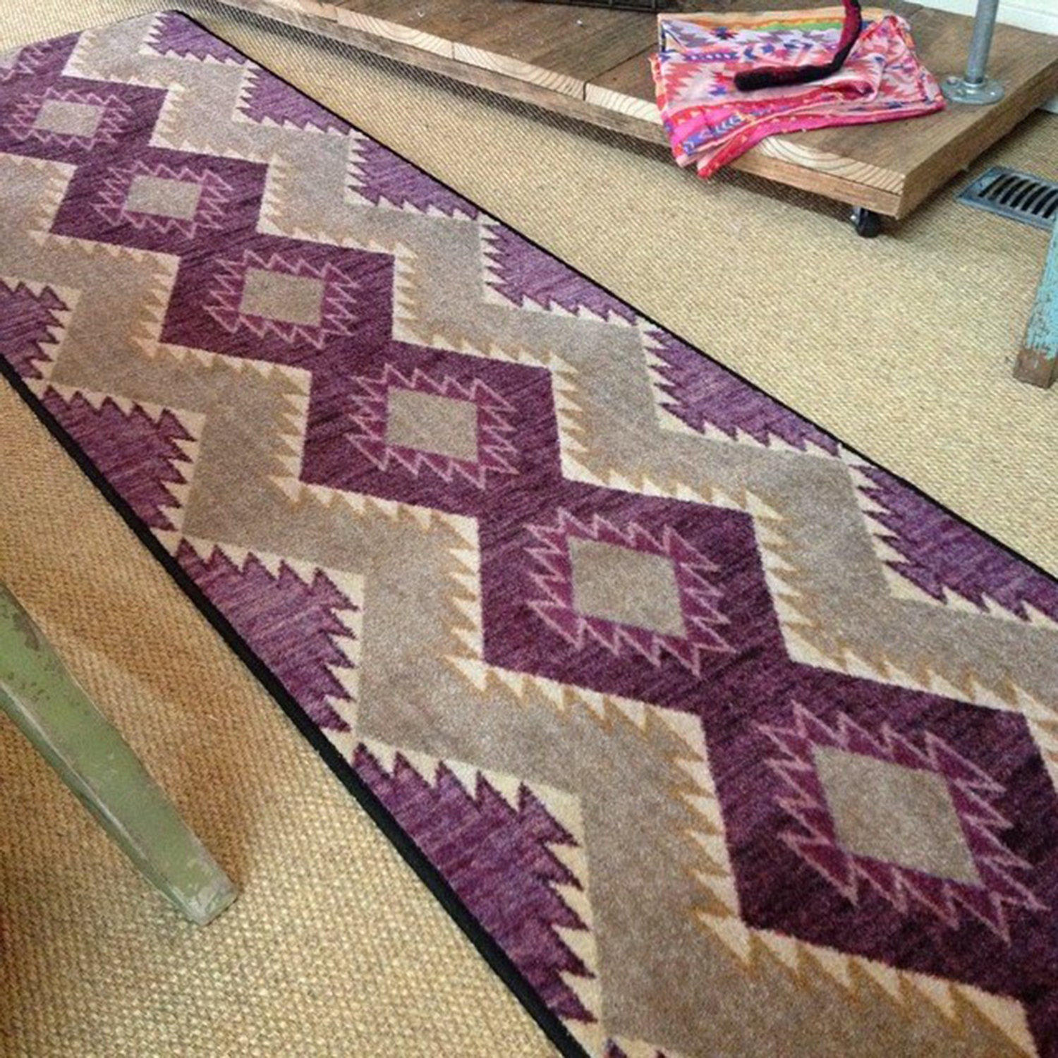 Area Rug Rug Purple Rug Purple Area Rug Southwestern Rug | Etsy