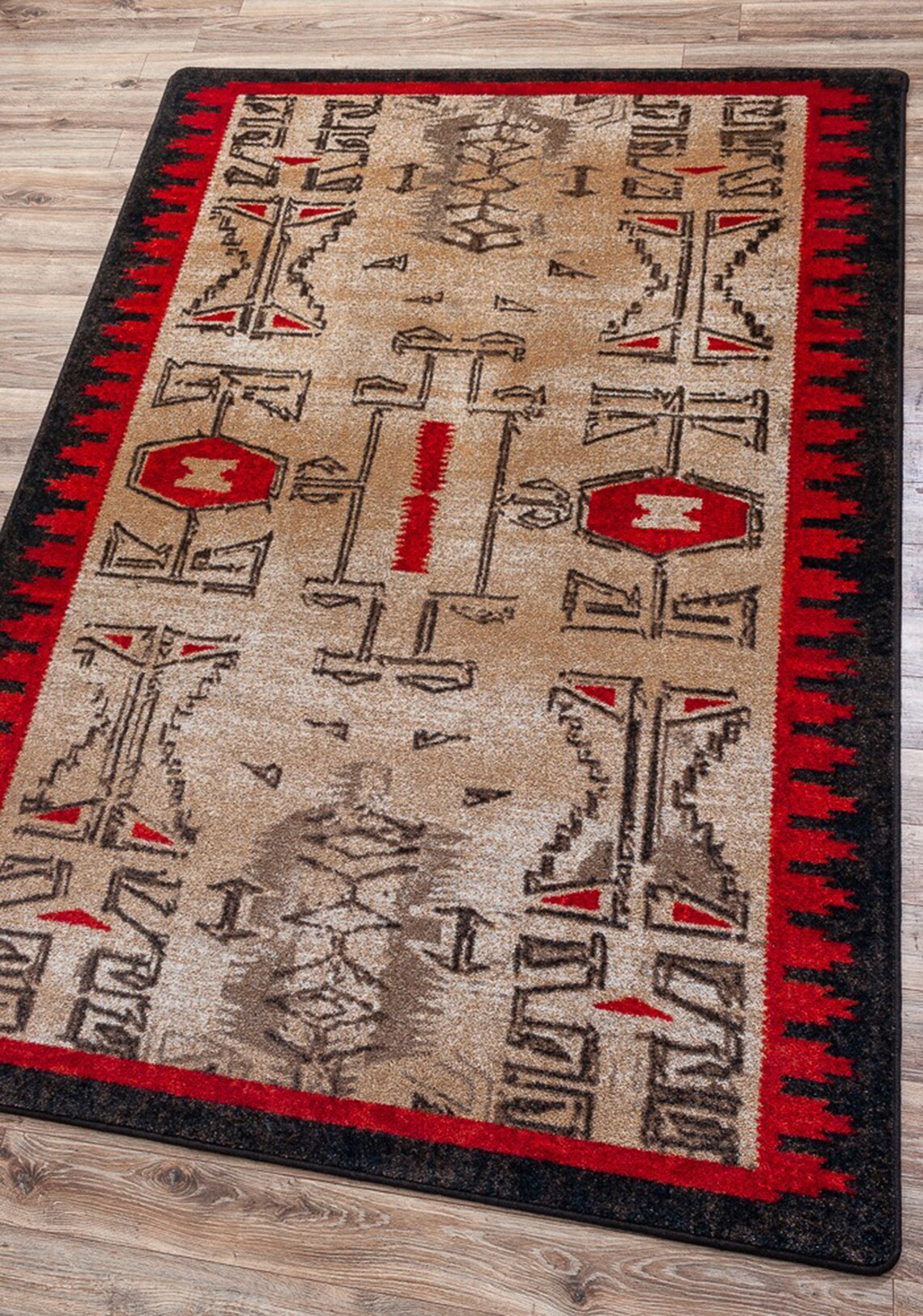 Native American Rug Native American Area Rug Native - Etsy
