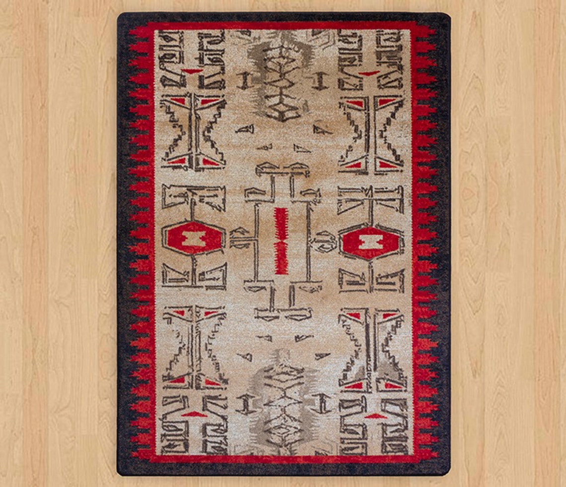 Native American Rug Native American Area Rug Native - Etsy