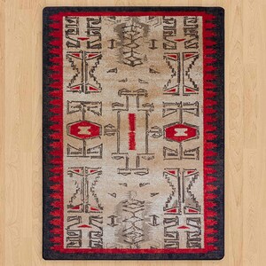 Native American Rug Native American Area Rug Native American Decor ...