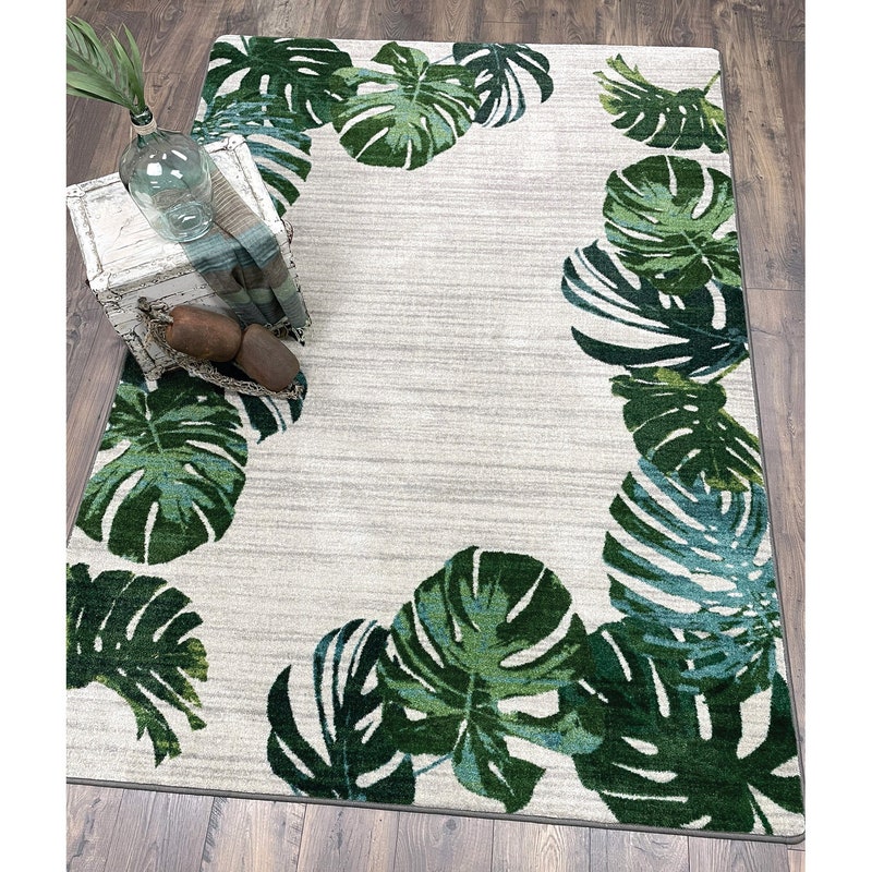 Leaf Rug - Etsy