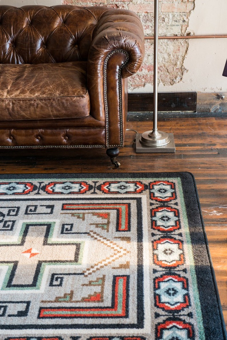 Aztec Rug Aztec Area Rug Aztec Decor Tribal Rug Tribal | Etsy