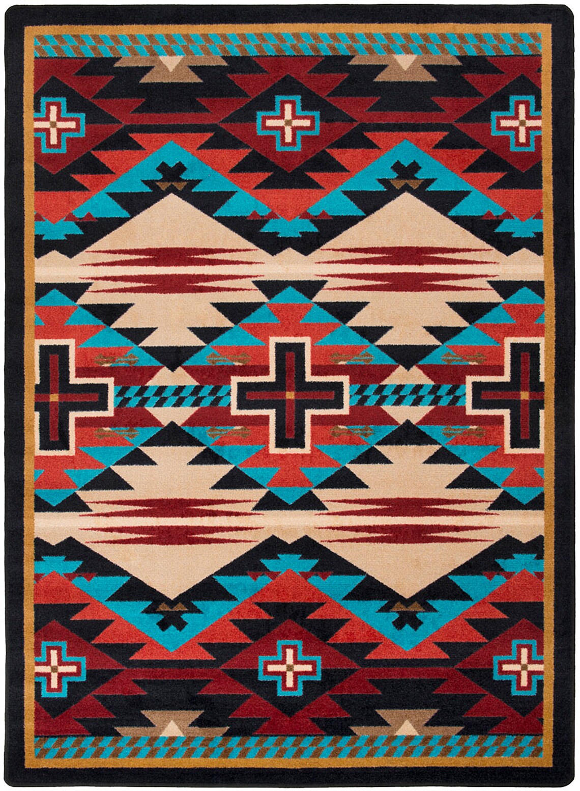 Turquoise Rug Turquoise Area Rug Southwestern Rug - Etsy