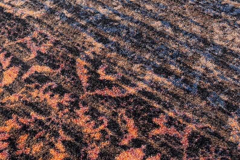 Faded Persian Style Rug Faded Persian Rug Persian Area Rug | Etsy