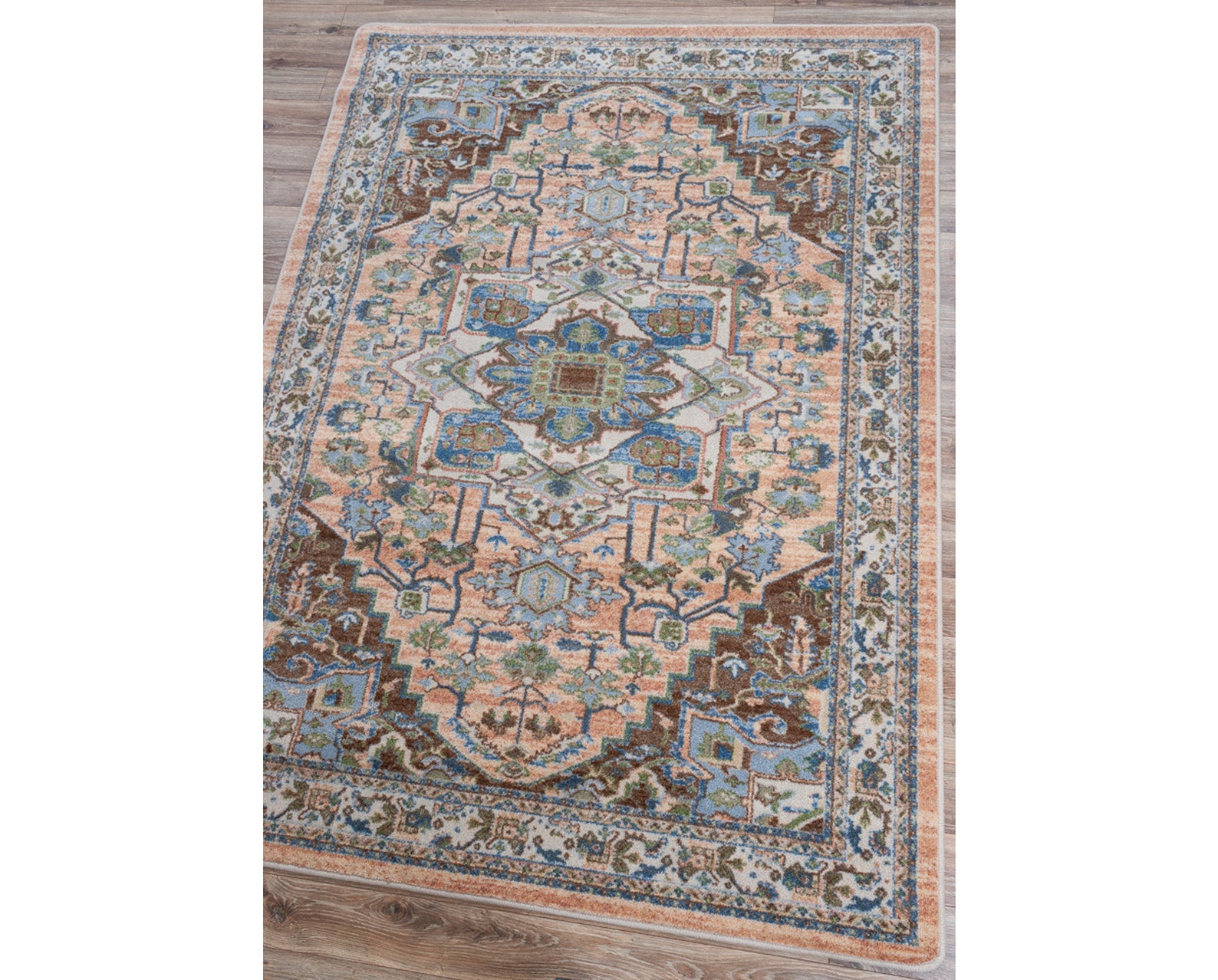 Orange Persian Style Rug Persian Style Area Rug Persian Rug - Etsy