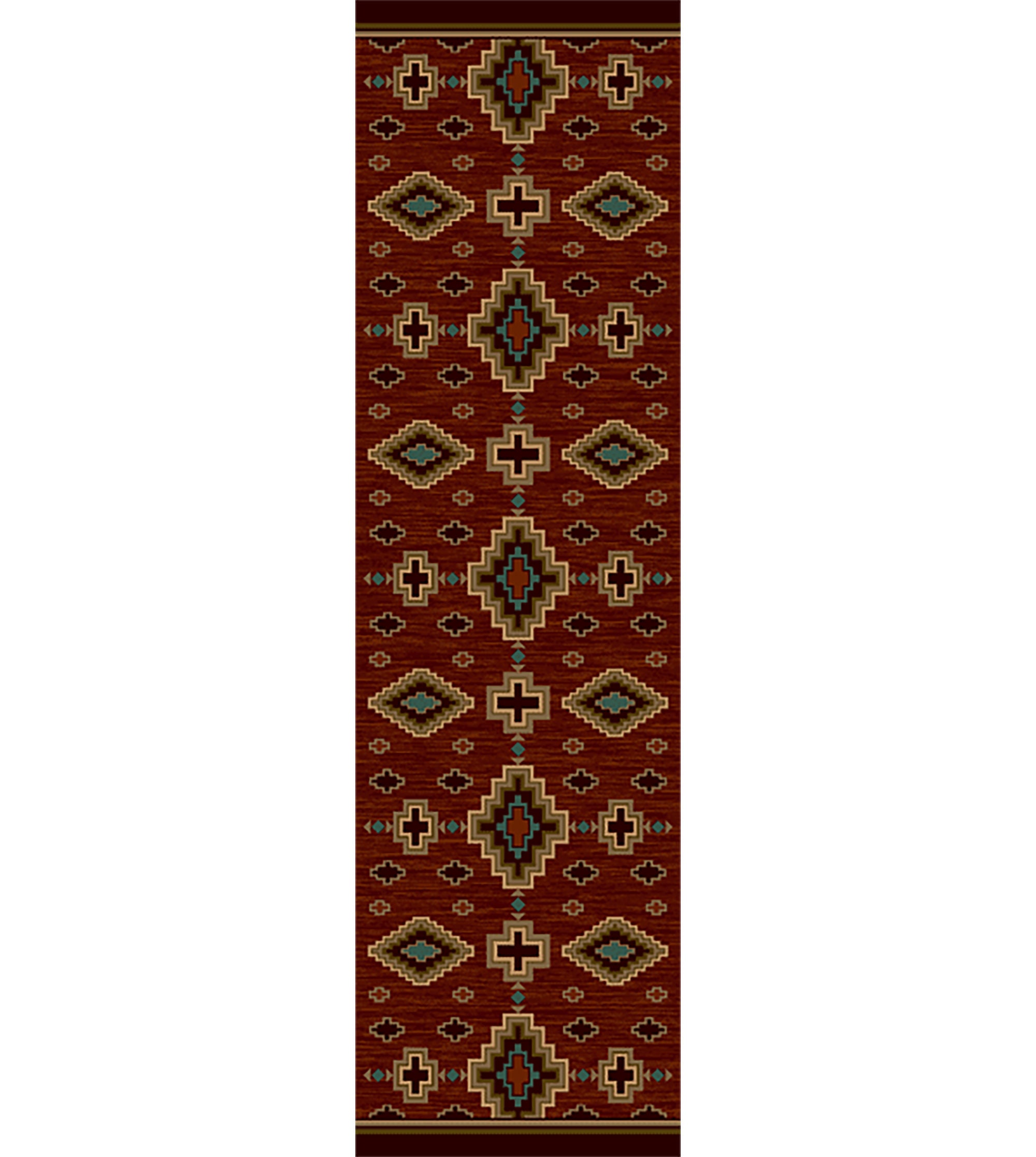 Red Southwestern Rug Southwest Rug Red Native American Style | Etsy