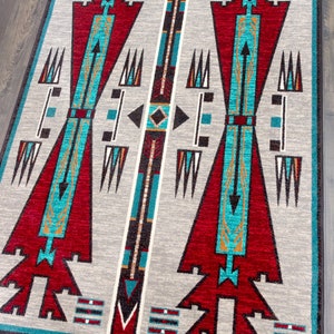 Gray Southwestern Rug, Gray Southwest Rug, Gray Southwestern Area Rug ...